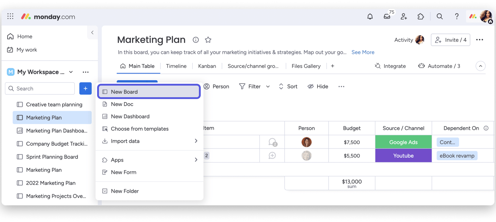 How to Set Up Your Workspace in Monday.com | FindMyCRM