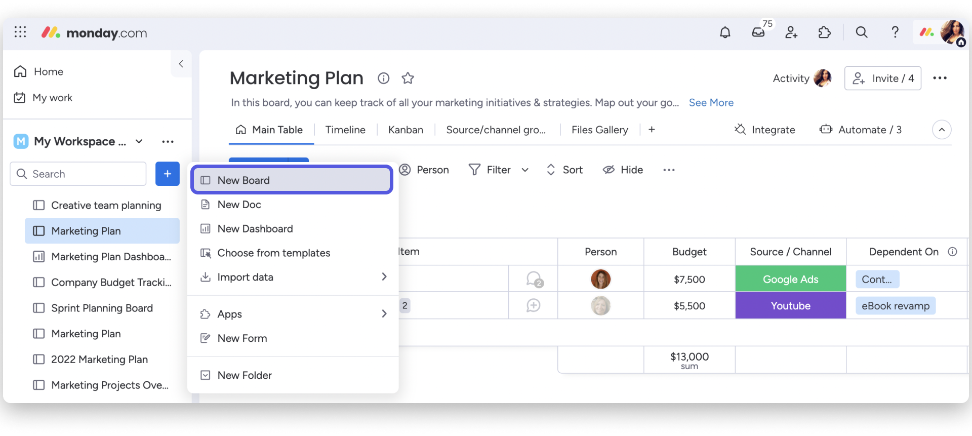 How to Set Up Your Workspace in Monday.com | FindMyCRM